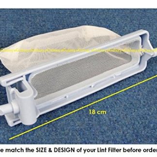 Whirlpool Plastic Lint Filter for Semi Automatic Washing Machine, Set ...