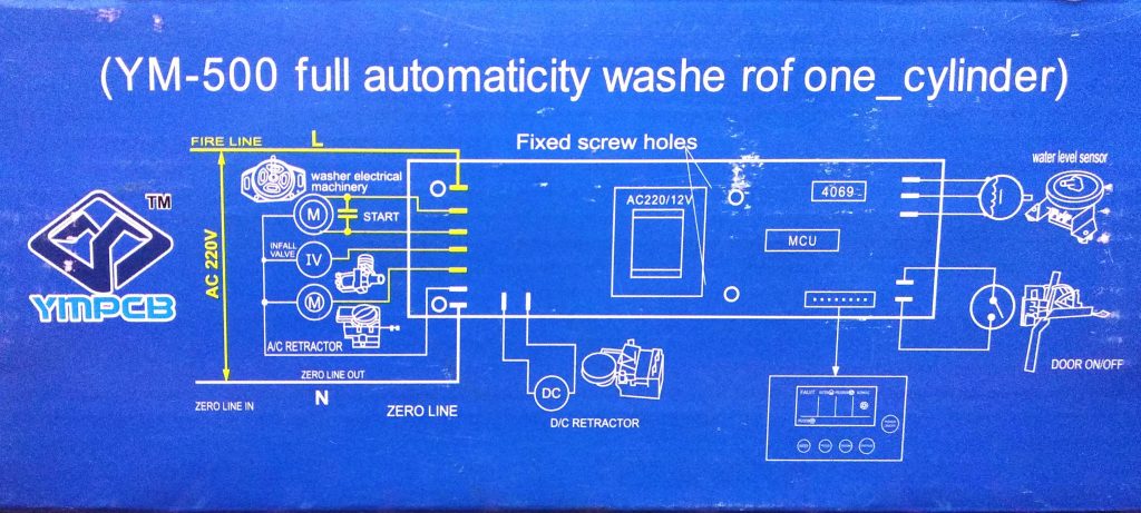 Washing Machine Universal Main Board Pcb For Fully Automatic Top Load