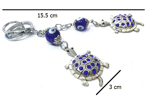 Evil Eye with Pair of Turtle with Jerkins - Size : 15.50 x 3 cm - Code ...