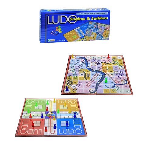 Ekta Ludo & Snakes and Ladders Set for Kids Age : 5+ Years / Birthday ...