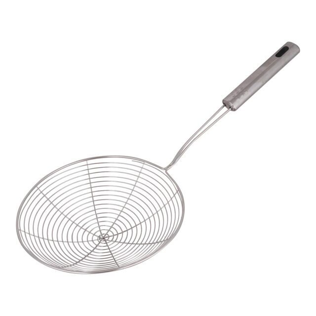 Stainless Steel Deep Fryer Wire Skimmer - Shop2Core.in