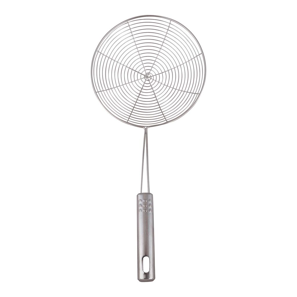 Stainless Steel Deep Fryer Wire Skimmer - Shop2Core.in