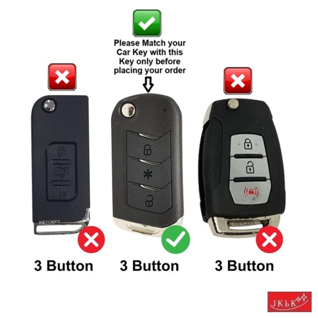 J K b K Metal Car Key Cover Compatible with Mahindra SUVs Scorpio N ...